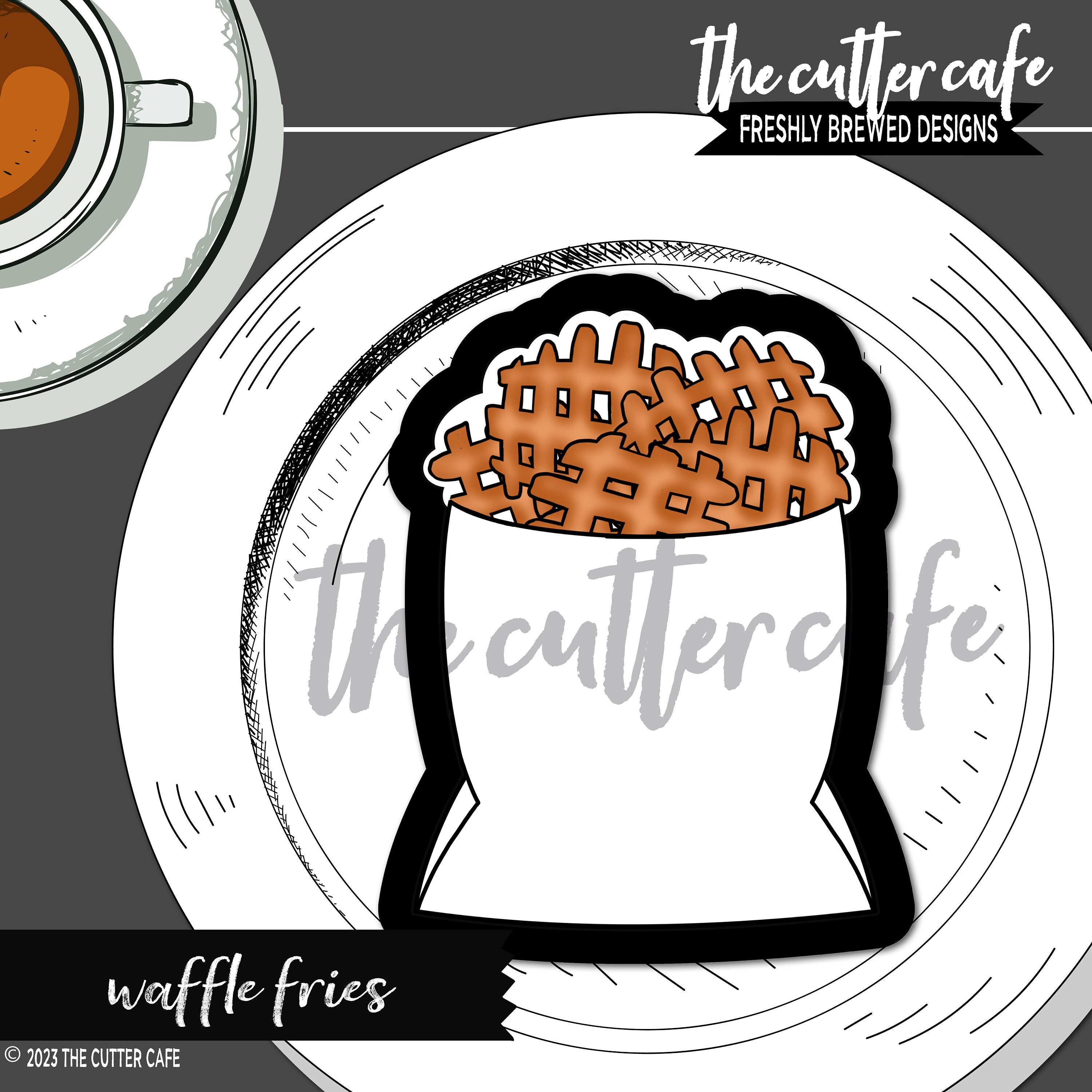 Waffle Fry Cutter