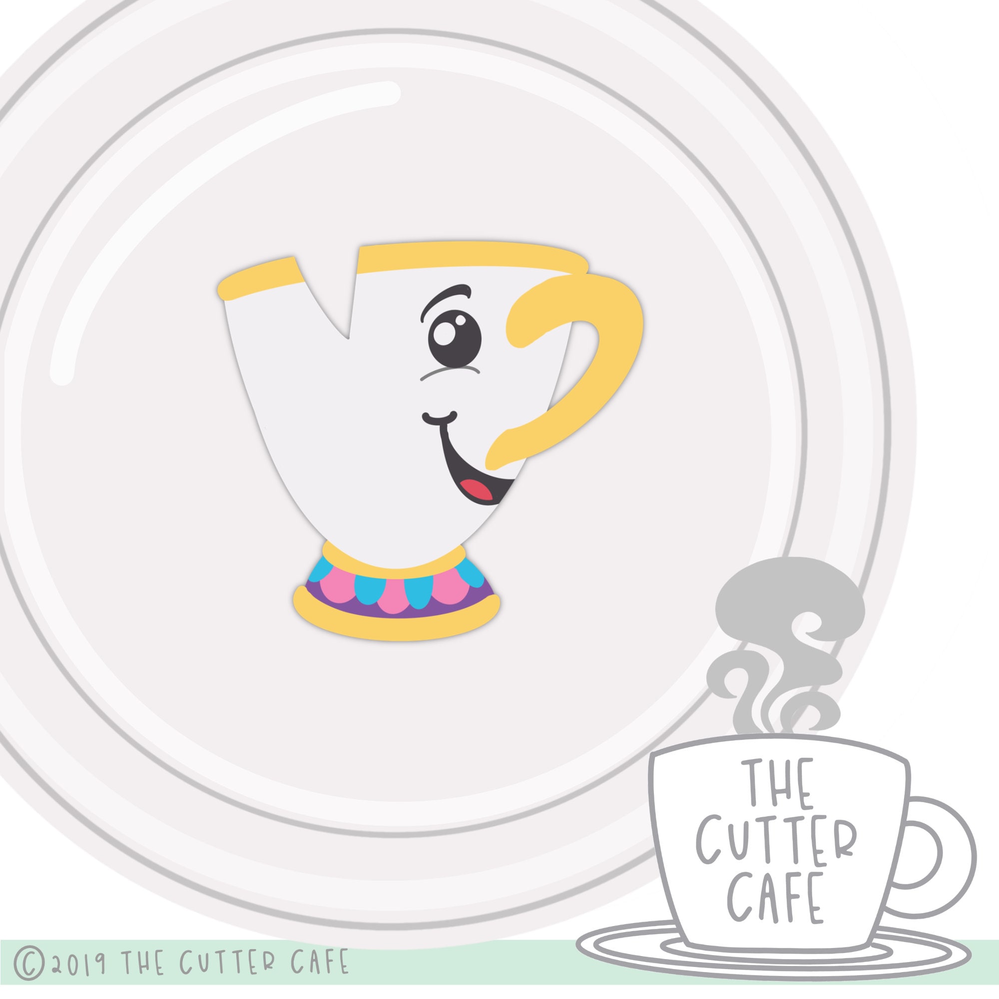 Chip / Teacup Cookie Cutter - Etsy
