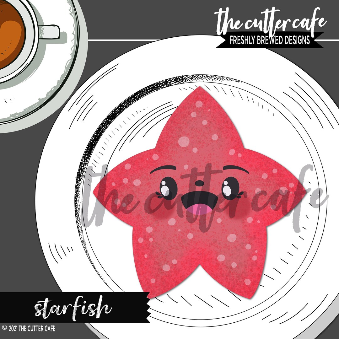 Starfish / Under the Sea Cookie Cutter by Thecuttercafe - Etsy