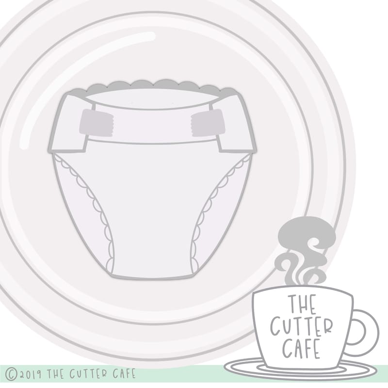 Baby Diaper Cookie Cutter - Etsy