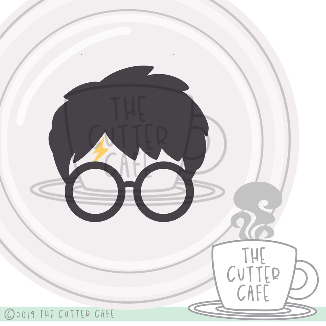 Wizard Boy With Glasses Cookie Cutter - Etsy