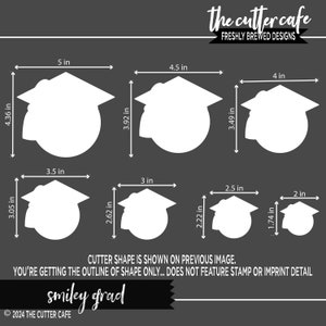 Grad Smile / Graduation Cookie Cutter by Thecuttercafe - Etsy