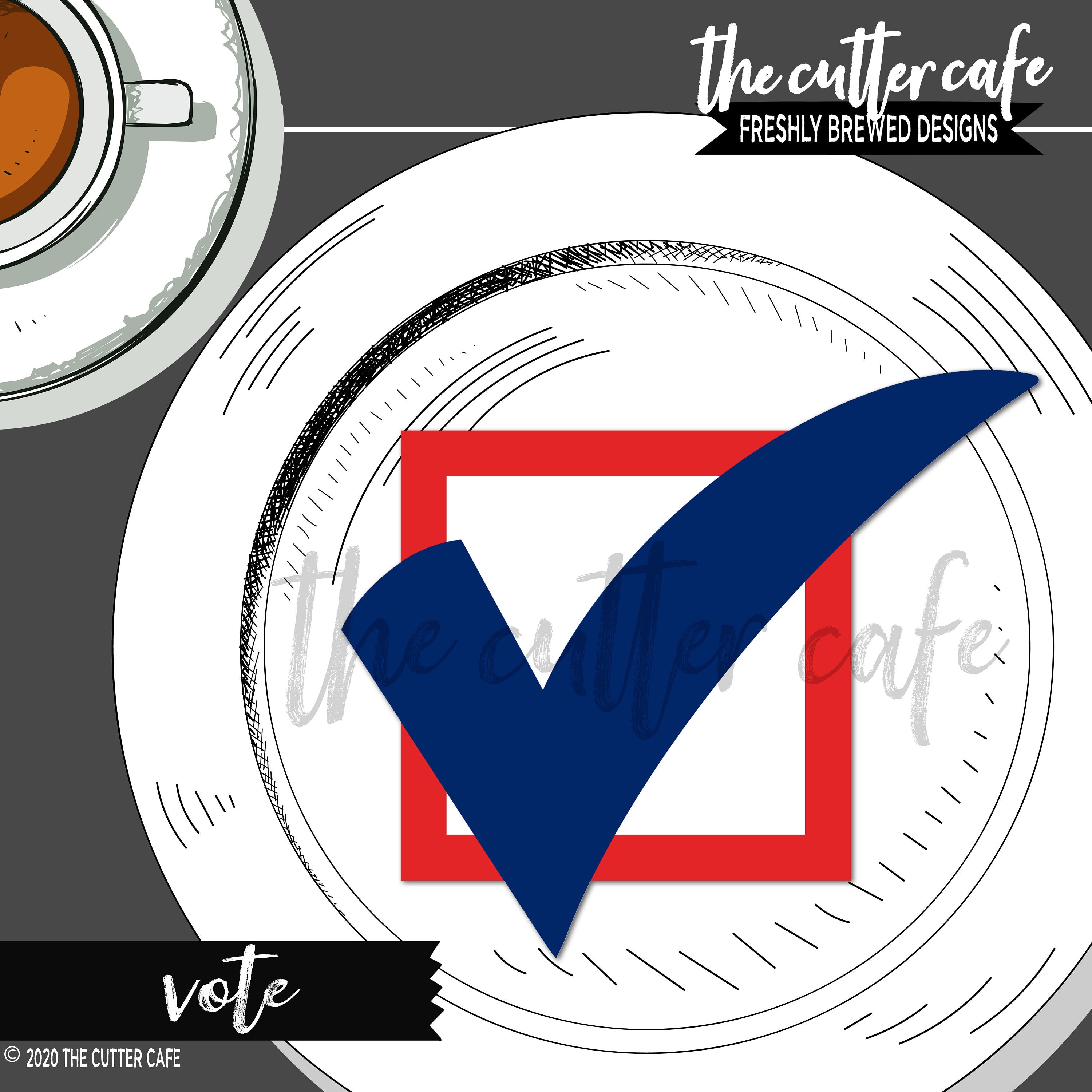 Voting / Checkmark / Ballot Box / Election Cookie Cutter by | Etsy