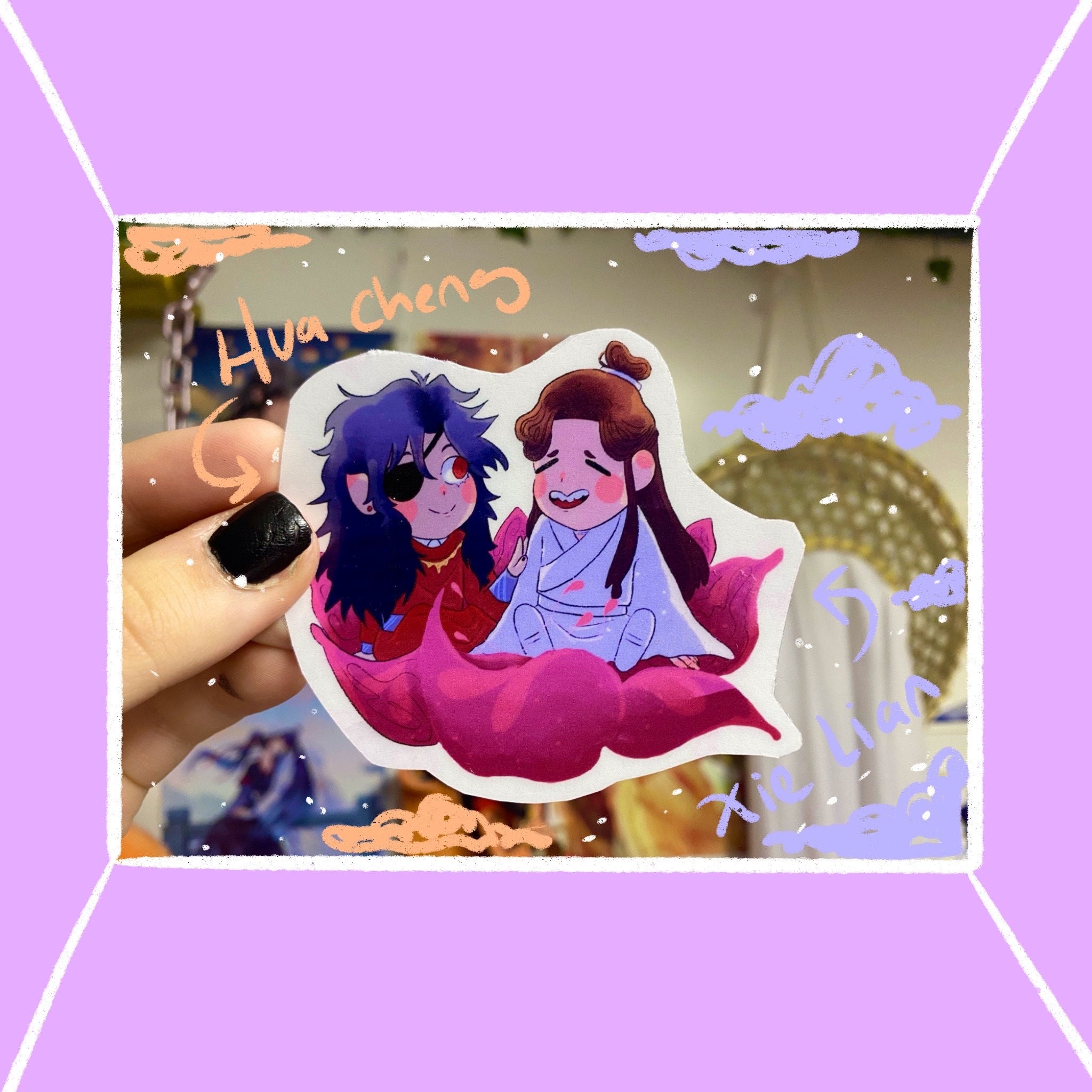MXTX Stickers//clear Stickers//grandmaster of Demonic Cultuvation (mdzs ...