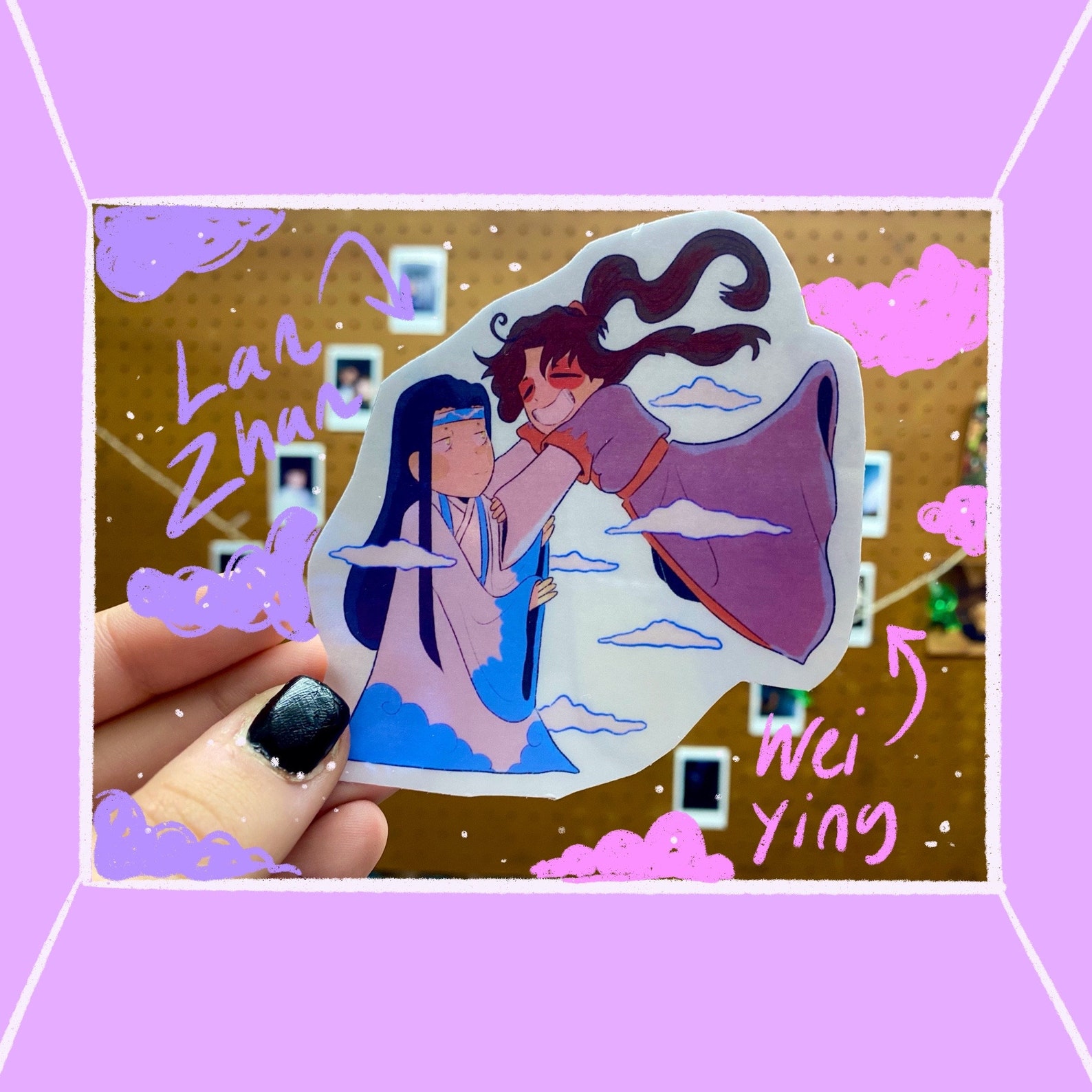 MXTX Stickers//clear Stickers//grandmaster of Demonic Cultuvation (mdzs ...