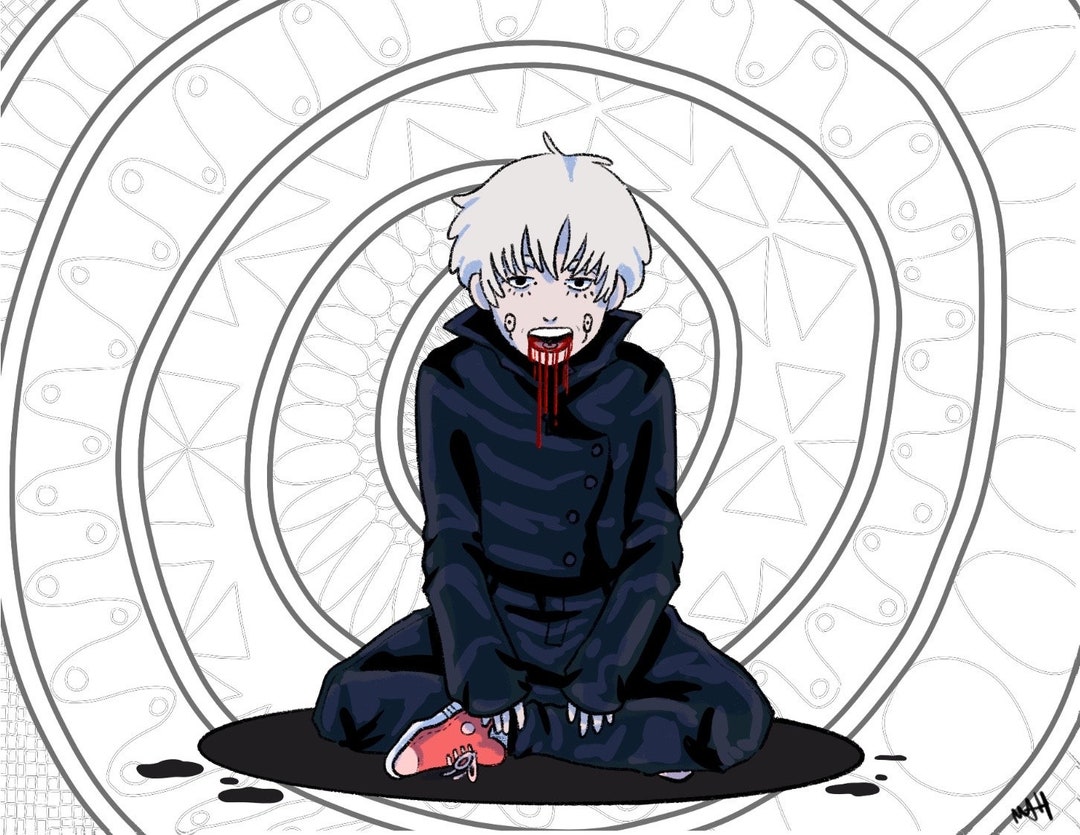 Toge Inumaki//jujutsu Kaisen//art Print//wall Art - Etsy
