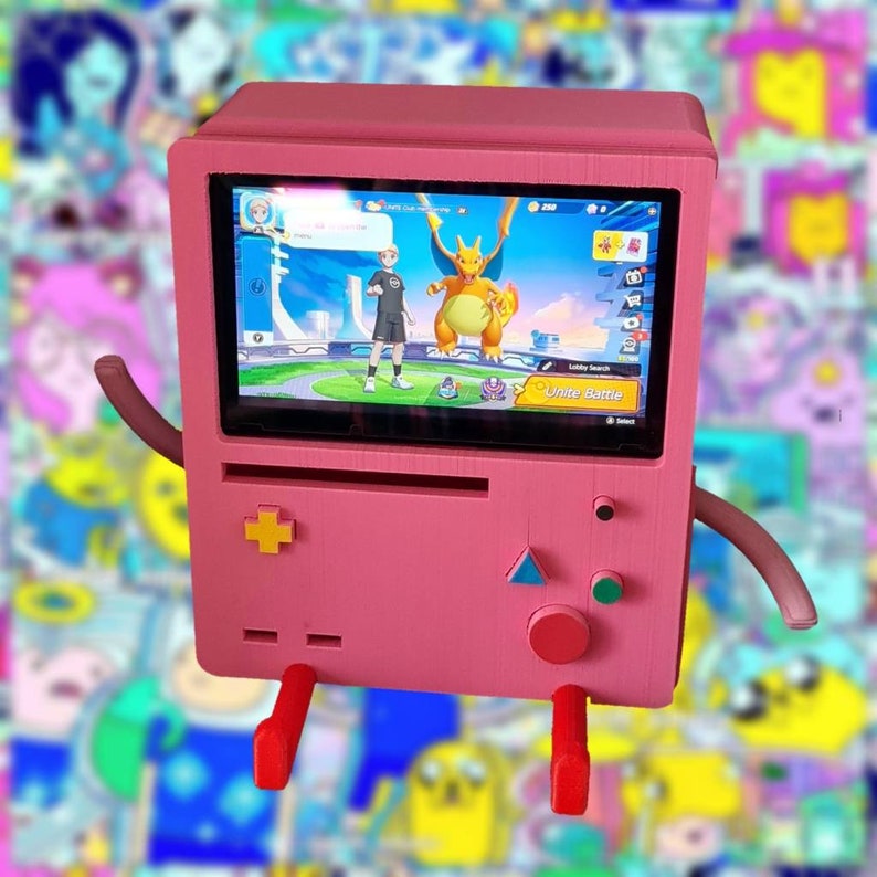 BMO Switch Games Console 3D Printed Stand Display Gaming Gamer - Etsy
