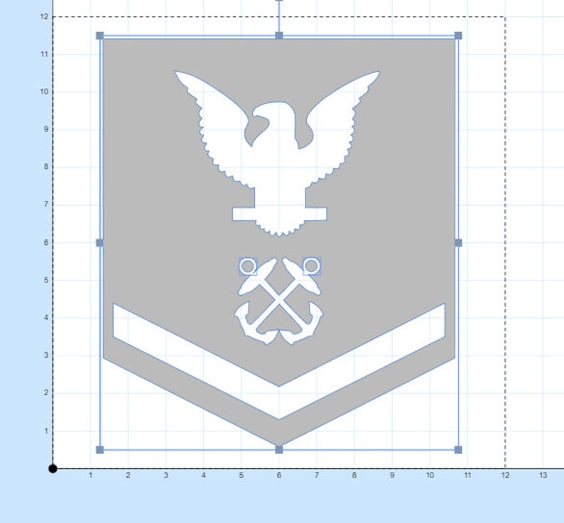 Military U S Navy Petty Officer Third Class SVG Files for - Etsy