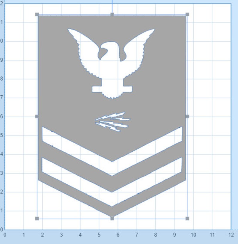 US Navy Petty Officer Second Class SVG – Laser Cut CNC Files - Etsy