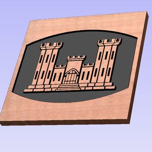 Army Corps of Engineers Svg File for Cnc and Engraving Machines - GRBL ...