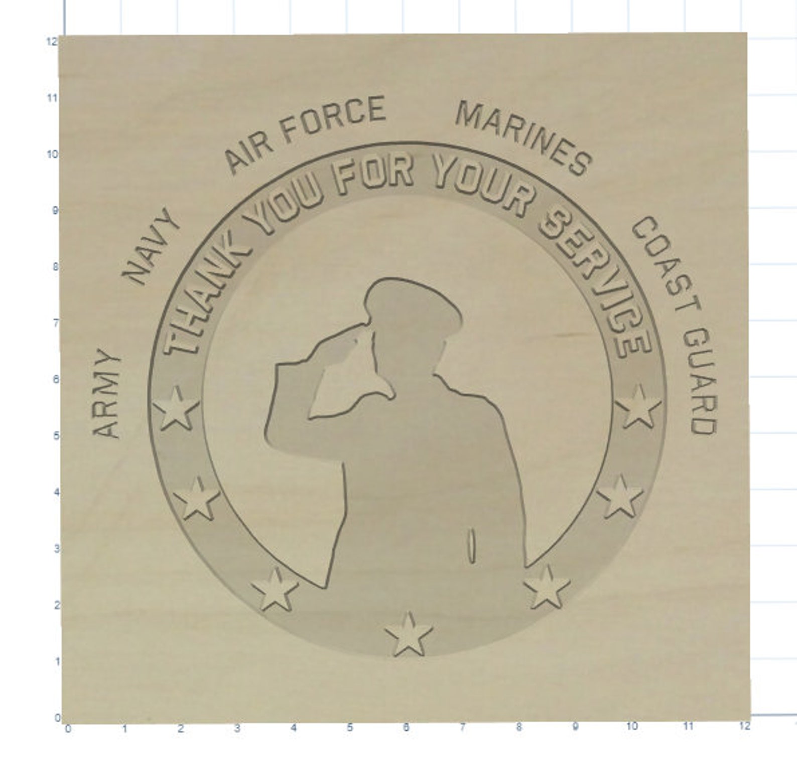 Militaire - Merci militaire - Fichiers SVG pour routeur cnc et gravure ...