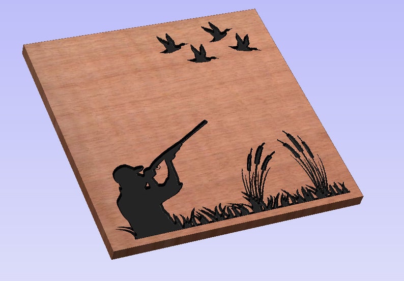 Duck Hunting SVG Files for Laser Engraving and Cnc Router - Etsy