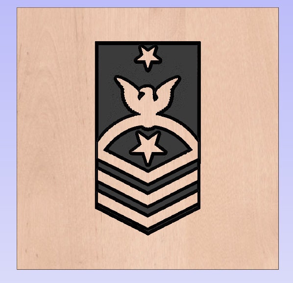 Military U S Navy Senior Chief Petty Officer SVG | Etsy