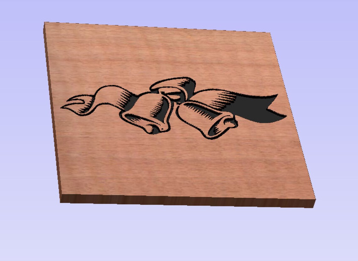 Wedding Bells Svg File for Cnc Router and Laser Engraving - Etsy