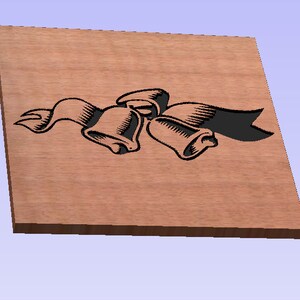 Wedding Bells Svg File for Cnc Router and Laser Engraving - Great ...