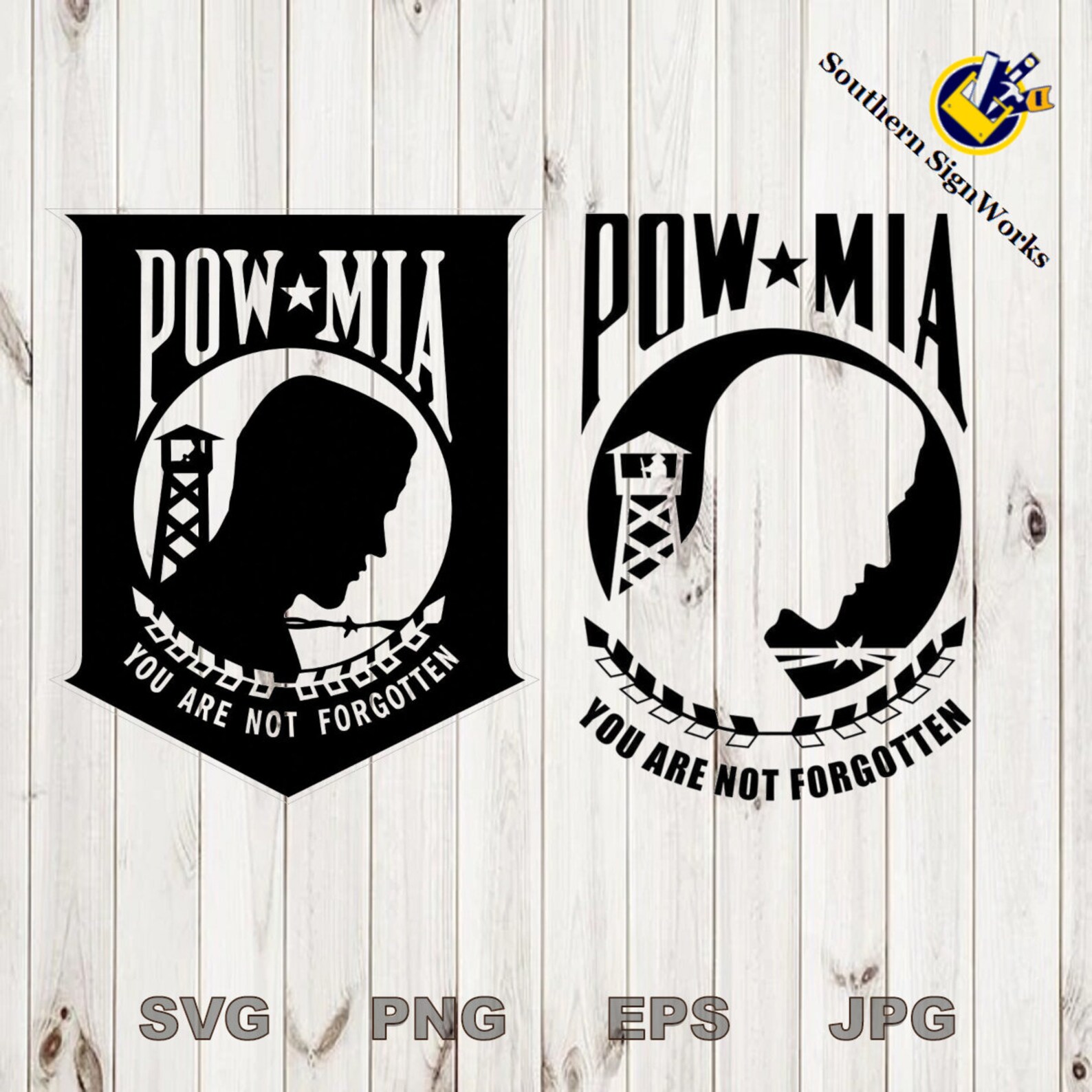 POW SVG Files for Cnc Routers Vinyl Cutters and Laser - Etsy