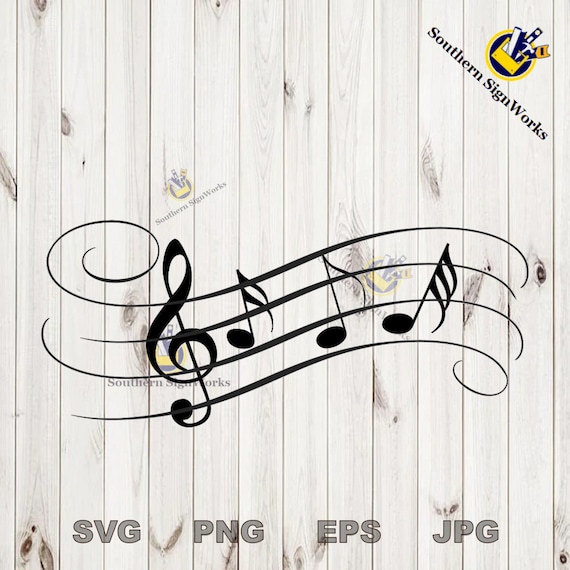 Musical Notes SVG Files for Cnc Router and Laser Engraving | Etsy Australia