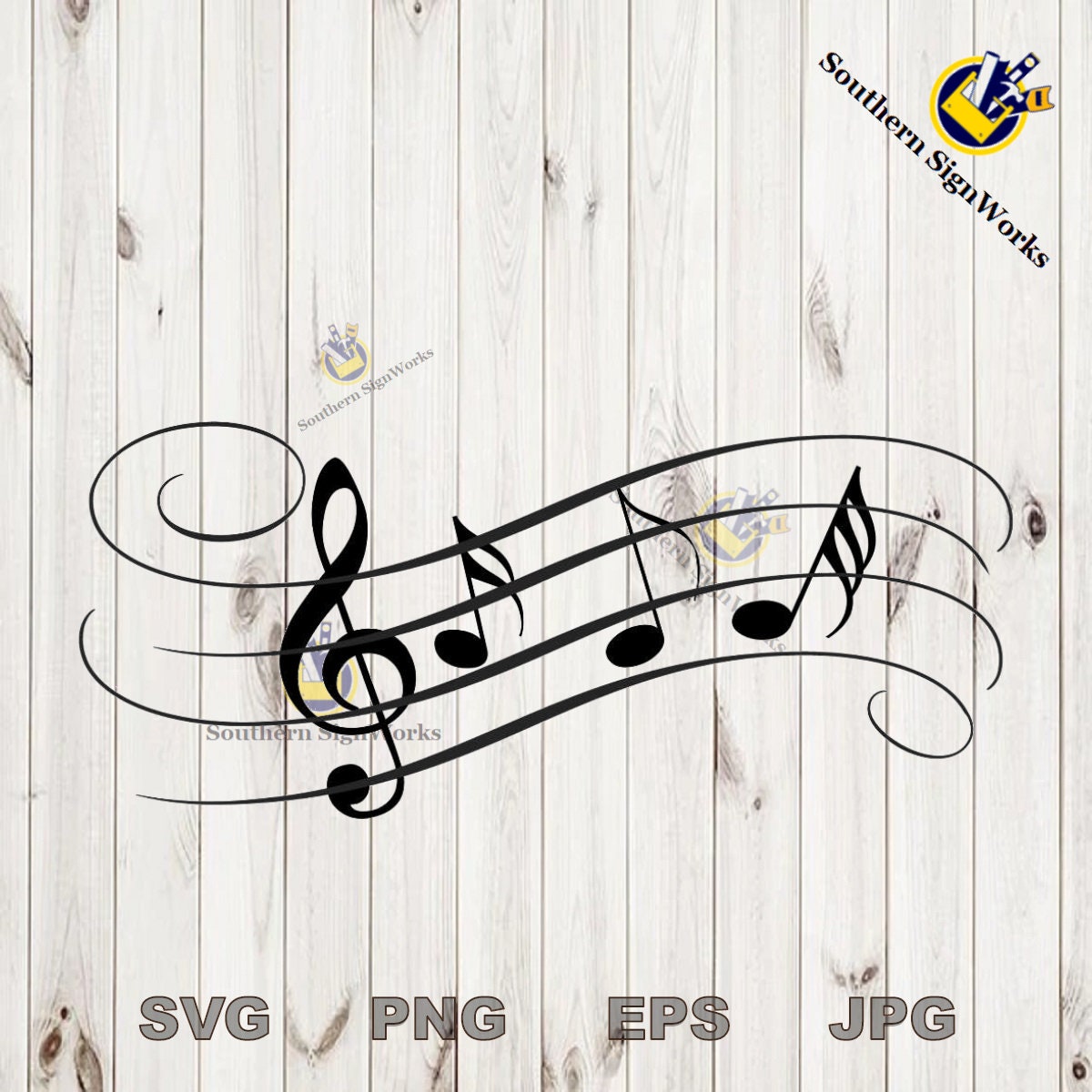 Musical Notes SVG Files for Cnc Router and Laser Engraving | Etsy Australia