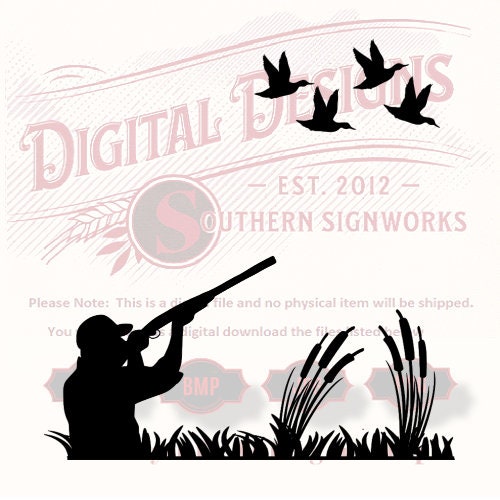 Duck Hunting SVG Files for Laser Engraving and Cnc Router - Etsy