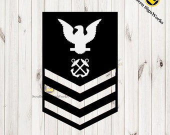 Navy First Class Petty Officer Svg - Etsy