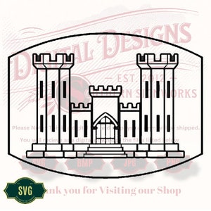 Army Corps of Engineers Svg File for Cnc and Engraving Machines - GRBL ...