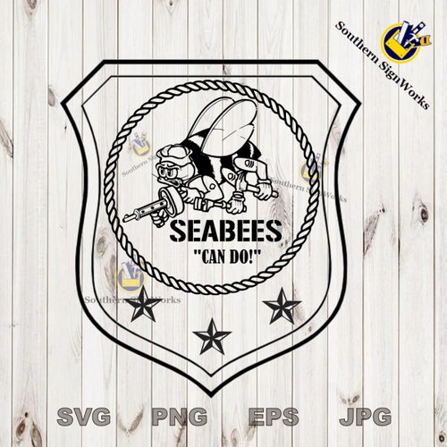 Navy Seabee SVG - Etsy