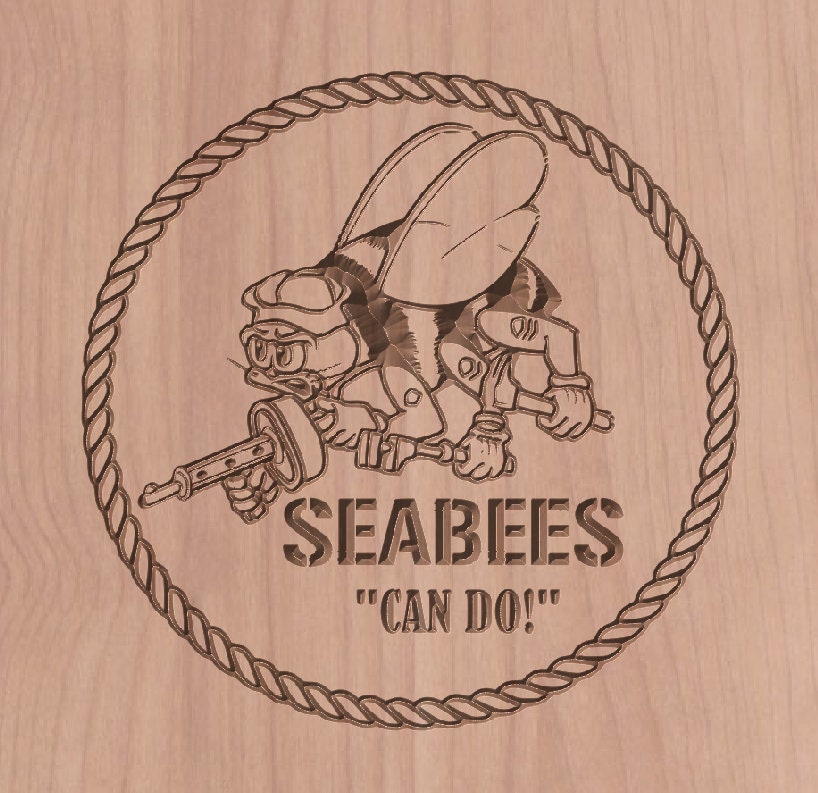 US Navy Seabee SVG Files for Cnc Router Vinyl Cutting and | Etsy Canada