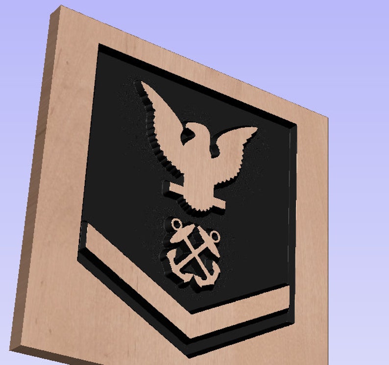 Military U S Navy Petty Officer Third Class SVG Files for - Etsy