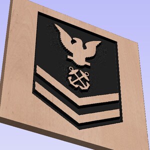 US Navy Petty Officer Second Class SVG – Laser Cut CNC File - Etsy