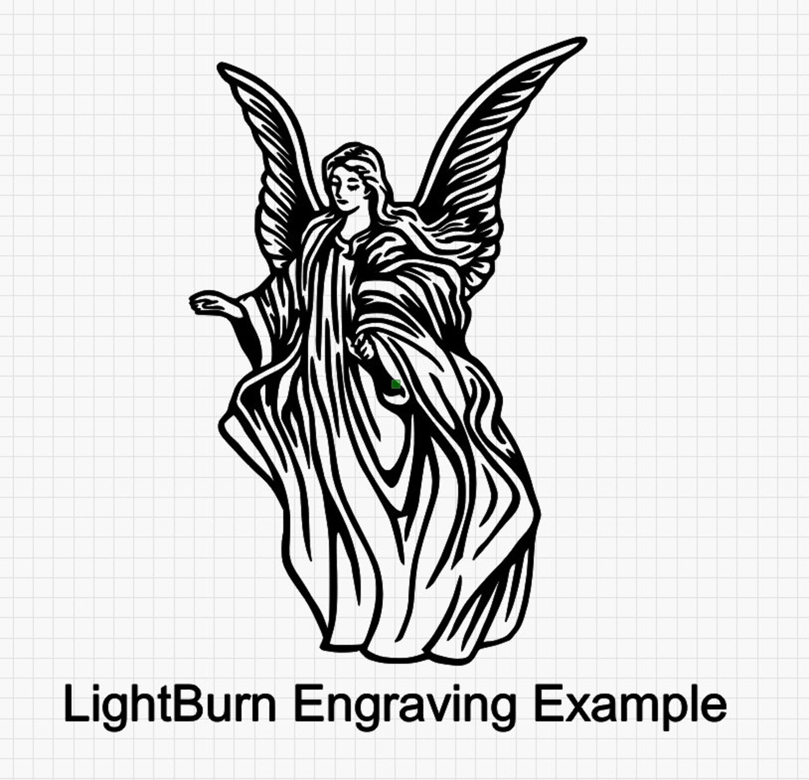 Guardian Angel SVG Files for Cnc Router and Laser Engraving - Etsy
