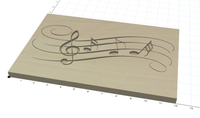 Musical Notes - SVG Files for Cnc Router and Laser Engraving - Etsy