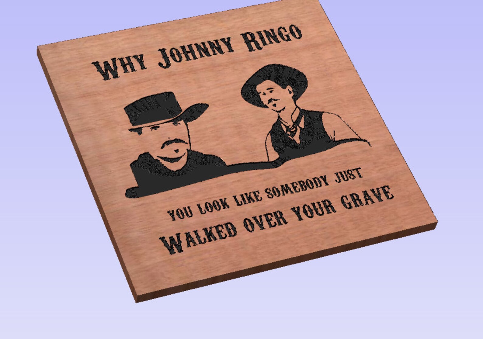 Western Doc Holiday Old West Tombstone SVG Files for - Etsy