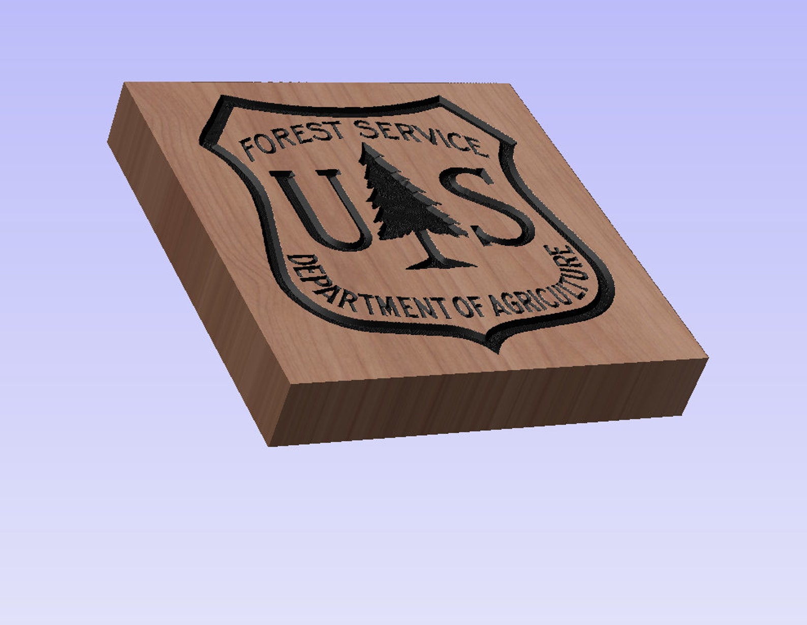 US Forest Service Logo SVG, CNC Laser Cut Files (digital Download) - Etsy