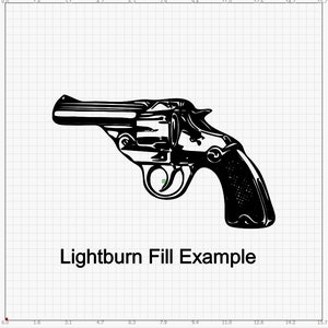 Revolver - Pistol - Handgun - SVG Files for Laser Engraving and Cnc ...