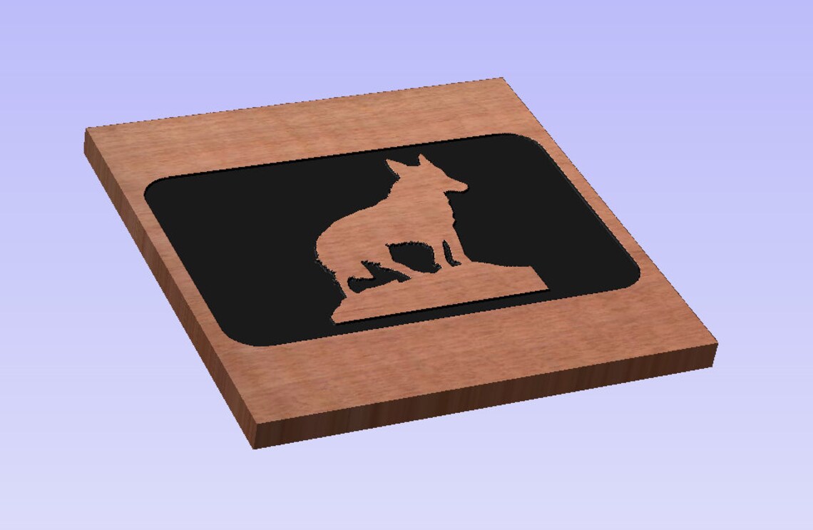 Cyote Plaque SVG Files for Laser Engraving and Cnc Router - Etsy