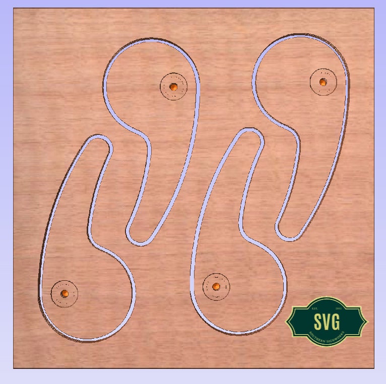 CNC Table Cam Clamps SVG Make Your Own Wasteboard Clamps - Etsy Canada