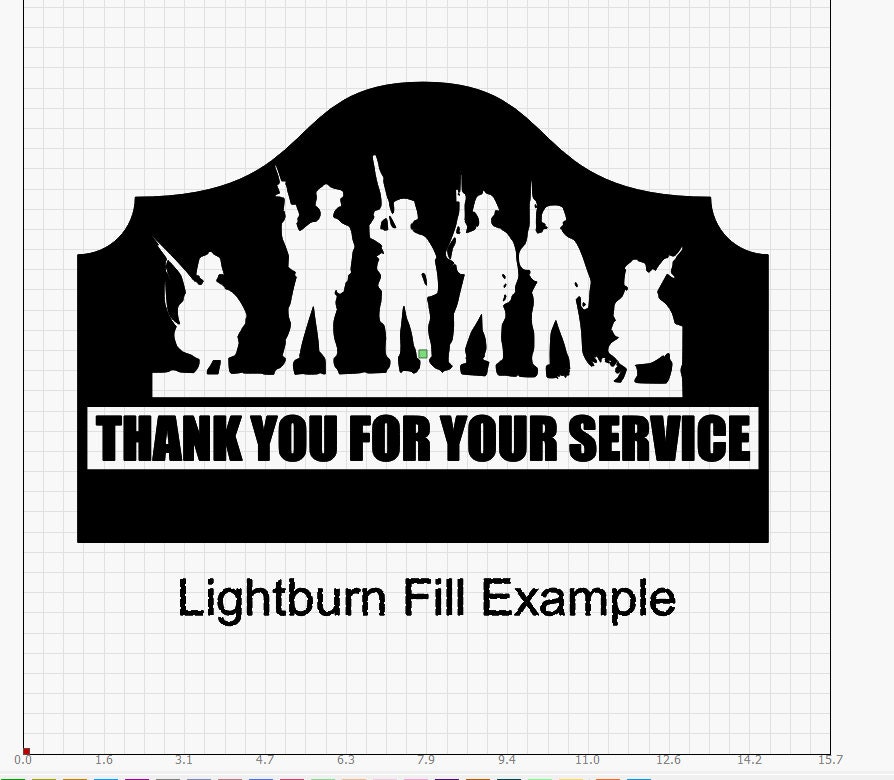 Thank You for Your Service SVG Files for Cnc Routers, and Laser ...