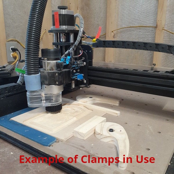 CNC Table Corner Clamp SVG Make Your Own Wasteboard Clamps - Etsy Canada