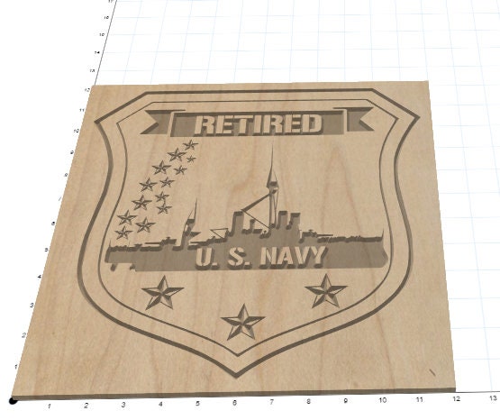 Retired U S Navy SVG Files for Laser Engraving, Vinyl Cutting and Cnc ...