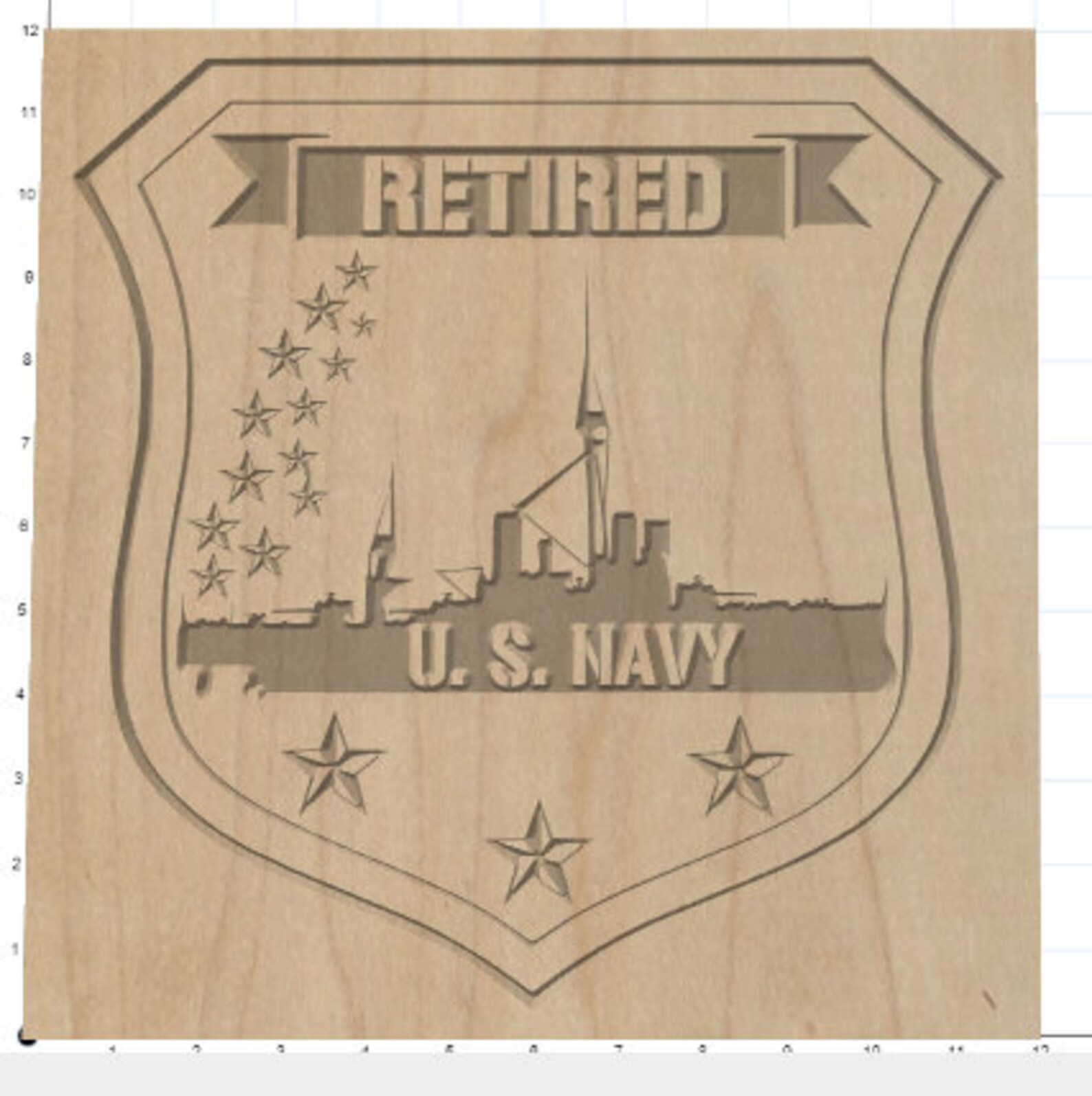 Retired U S Navy SVG Files for Laser Engraving, Vinyl Cutting and Cnc ...