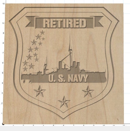 Retired U S Navy SVG Files for Laser Engraving Vinyl Cutting - Etsy
