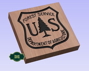 Forest Service Logo Svg - Etsy
