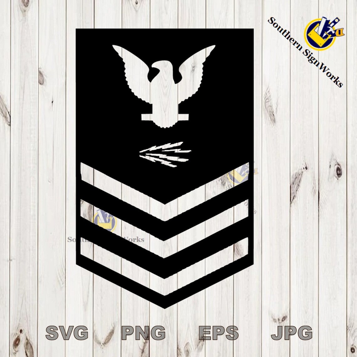 US Navy Petty Officer First Class SVG – Laser Cut Files - Etsy