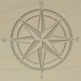 Compass Rose SVG Files for Laser Engraving, Vinyl Cutters, and Cnc ...
