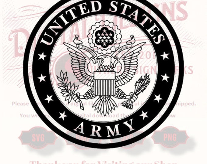U S Army SVG Files for Cnc Routers, Vinyl Cutters and Laser Engraving ...