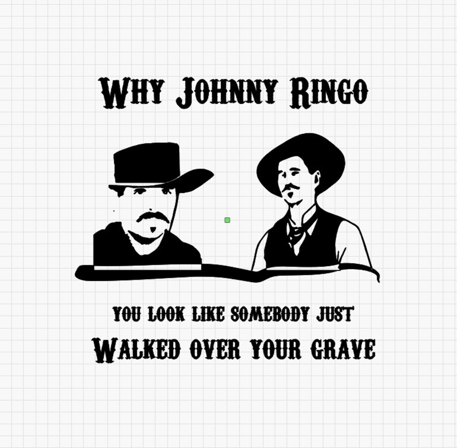 Western Doc Holiday Old West Tombstone SVG Files for - Etsy