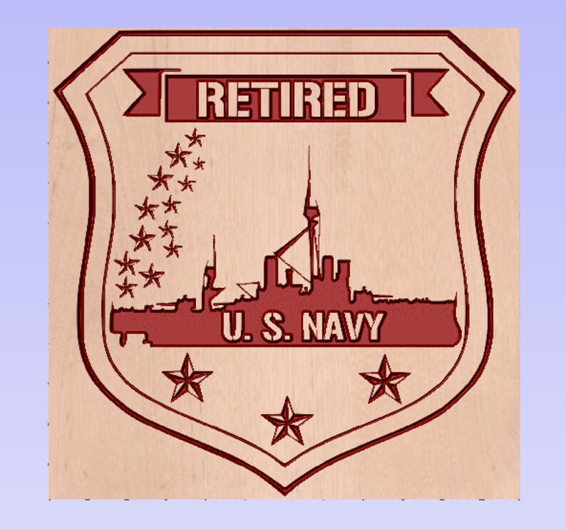 Retired U S Navy SVG Files for Laser Engraving and Cnc | Etsy