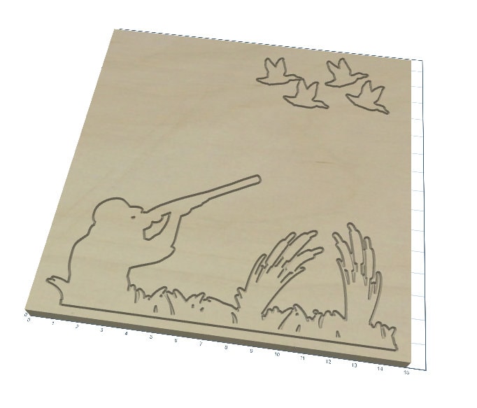 Duck Hunting SVG Files for Laser Engraving and Cnc Router - Etsy