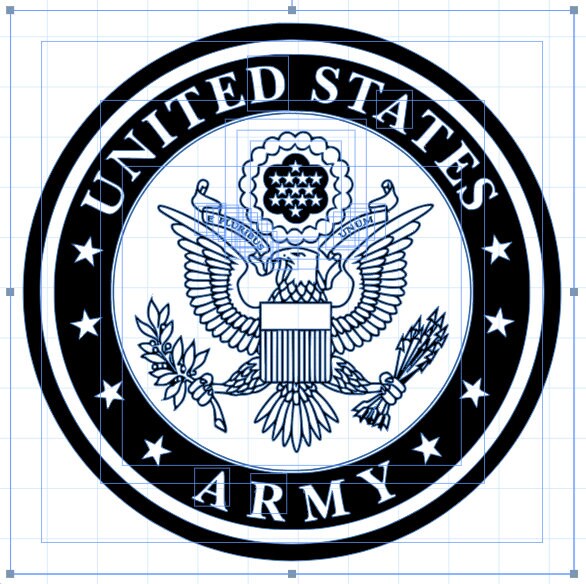U S Army SVG Files for Cnc Routers, Vinyl Cutters and Laser Engraving ...
