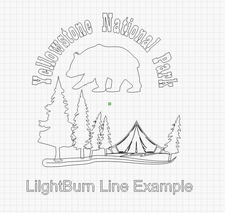 Files for CNC and Laser Machines. Yellowstone National Park - Etsy